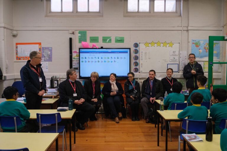 Visit to All Souls Primary School - The Bishop of Ebbsfleet